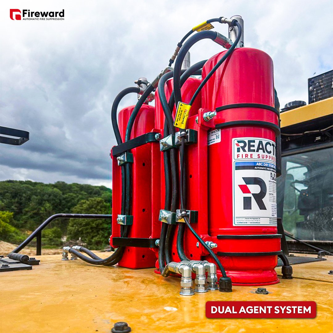 CAT 826 | Landfill Compactor Fire Suppression